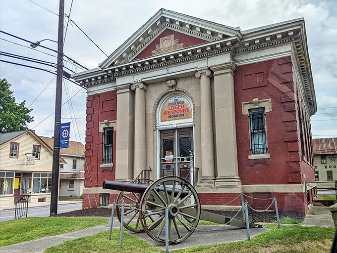 Even small towns preserve their history – this stately brick building houses unexpected collections that tell stories of America's past.