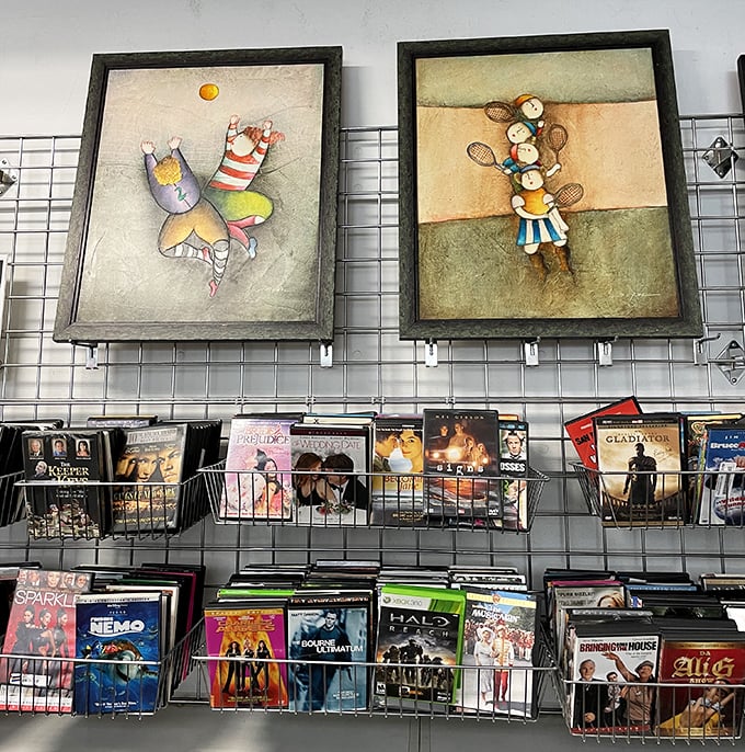 Art for your walls and entertainment for your evenings – all priced so you can splurge on popcorn for movie night.