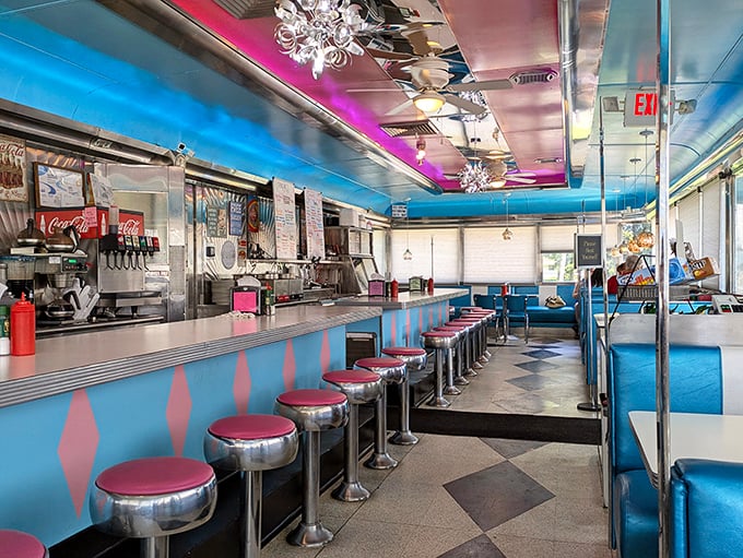Counter seating: where solo diners become temporary family and the short-order ballet unfolds before your very eyes.