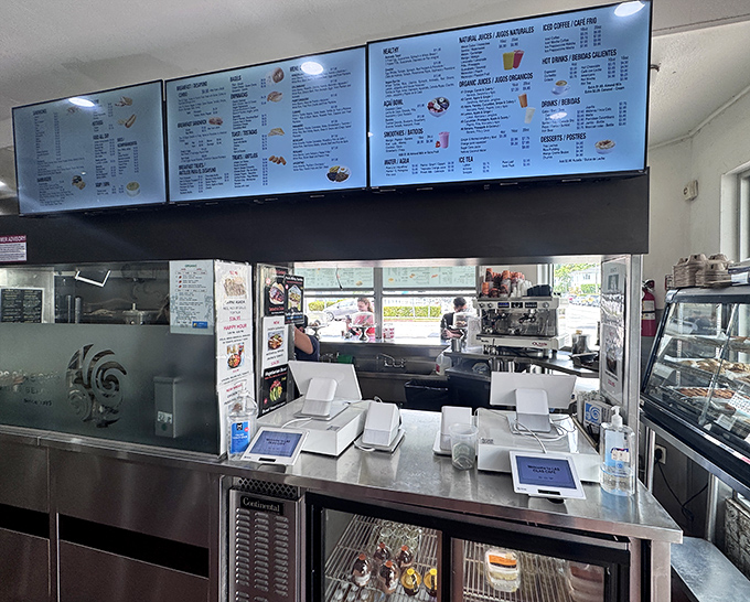 Order here, but prepare yourself—decisions at this counter have been known to cause temporary food paralysis.
