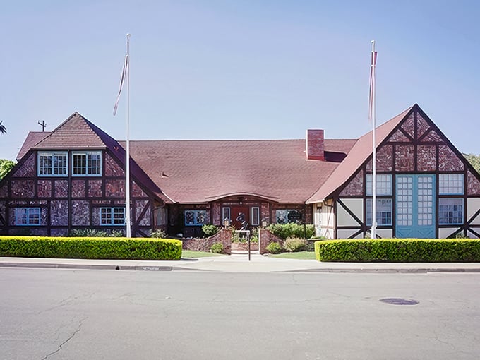 The Elverhøj Museum's traditional Danish farmhouse design invites visitors to explore the rich cultural heritage that makes Solvang so unique.