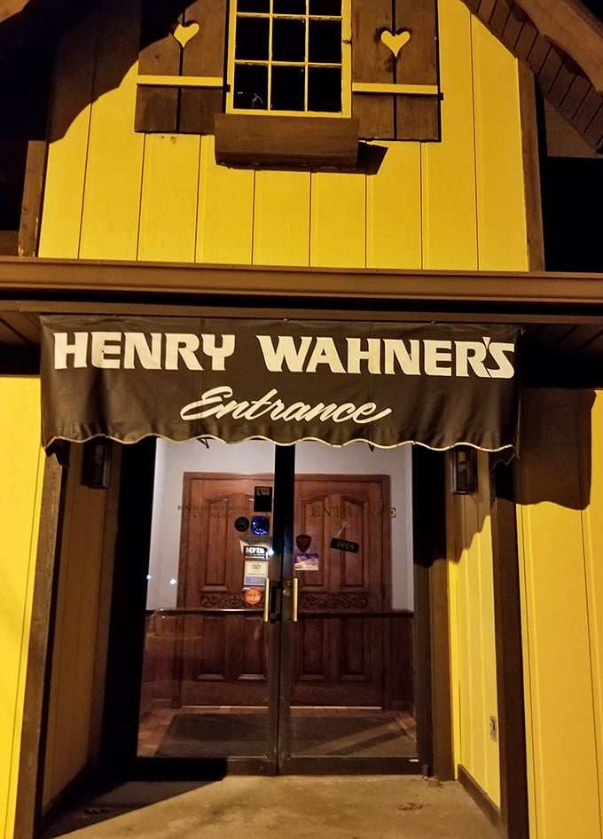 Those wooden doors aren't just an entrance—they're a portal to a world where calories don't count and dinner is always an event.