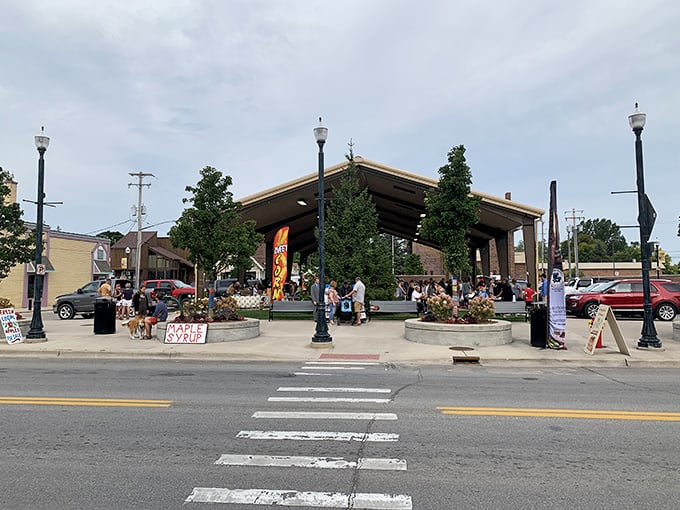 Festival Square isn't just a gathering space—it's Cheboygan's living room, where the community comes together to celebrate everything from maple syrup to music.