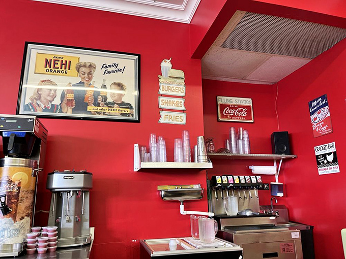 The command center where coffee flows eternal and breakfast dreams come true.