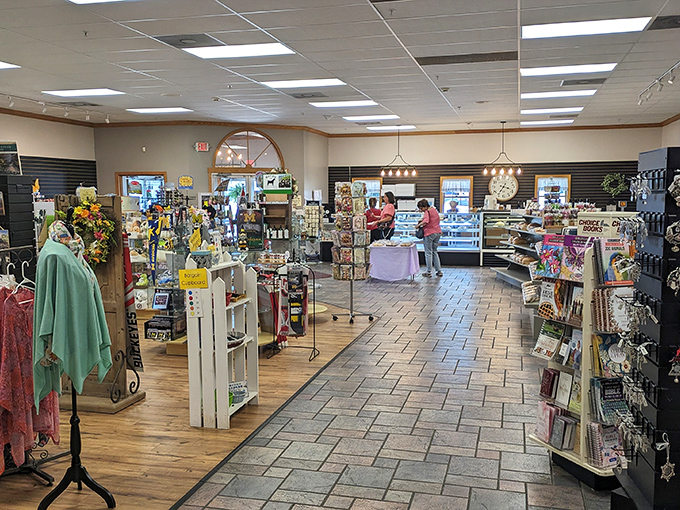 The gift shop offers a chance to take home a piece of Dutch Kitchen magic. Because sometimes a souvenir t-shirt just can't compete with local jams.