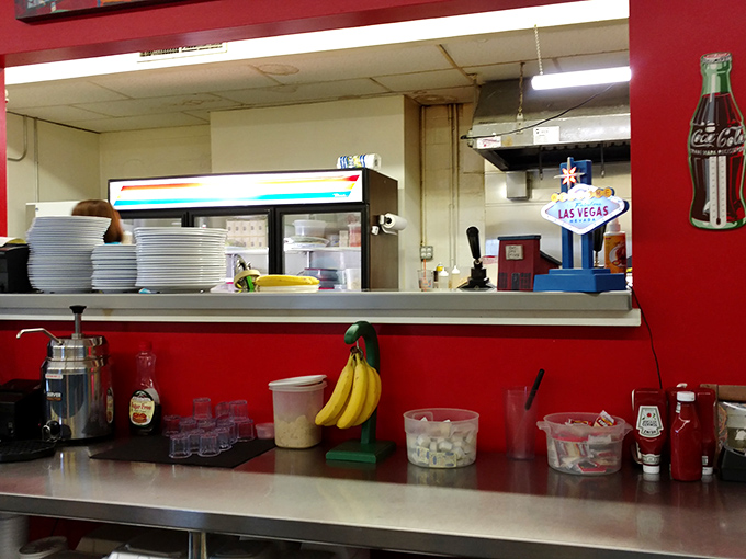 Behind-the-scenes magic happens here, where skilled hands transform simple ingredients into plates of pure morning happiness.