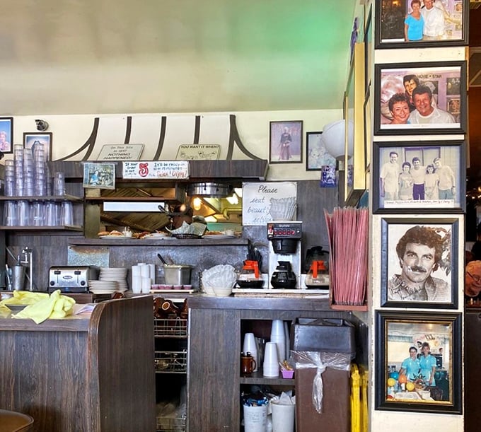 Behind every great diner is a kitchen window where magic happens and orders appear with the efficiency that modern restaurants can only dream about.