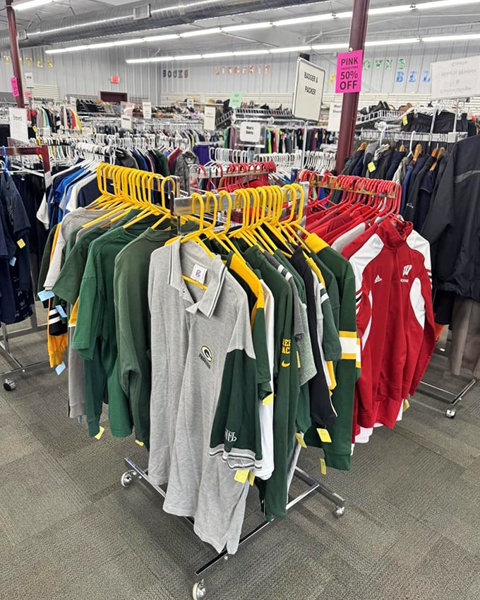 Wisconsin sports pride on full display – where Packers, Badgers, and Brewers gear finds second chances with equally passionate new owners.