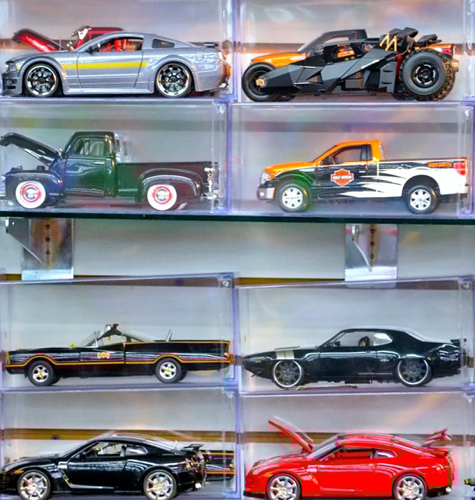 Miniature dream machines for collectors who can't fit the real thing in their garage. Car enthusiasm, downsized but not downgraded.