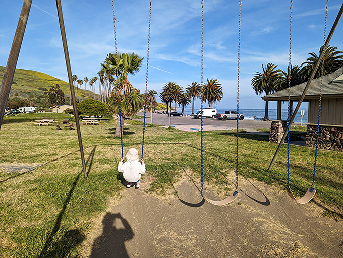 Playground with an ocean soundtrack—where kids build memories that will outlast any sandcastle.