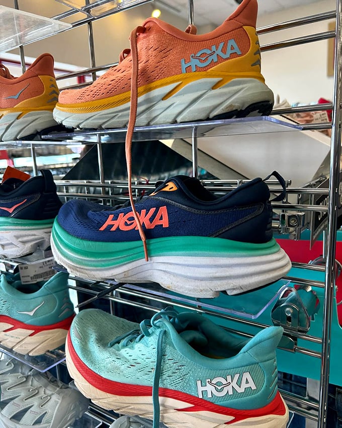 HOKA heaven for the fitness-minded bargain hunter. Premium running shoes at prices that won't make your wallet break a sweat.