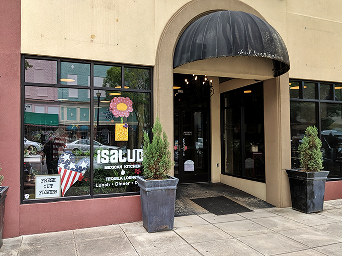 Salud's vibrant storefront brings a splash of Mexican sunshine to Camden's streetscape – those tequila cocktails inside are calling your name.