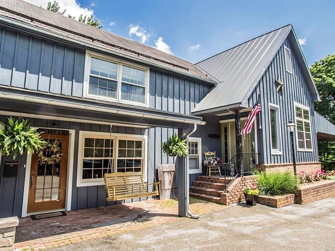 The Barn at Strasburg transforms rural simplicity into elegant charm—like your country cousin who suddenly returned from college with a surprising appreciation for fine wine.