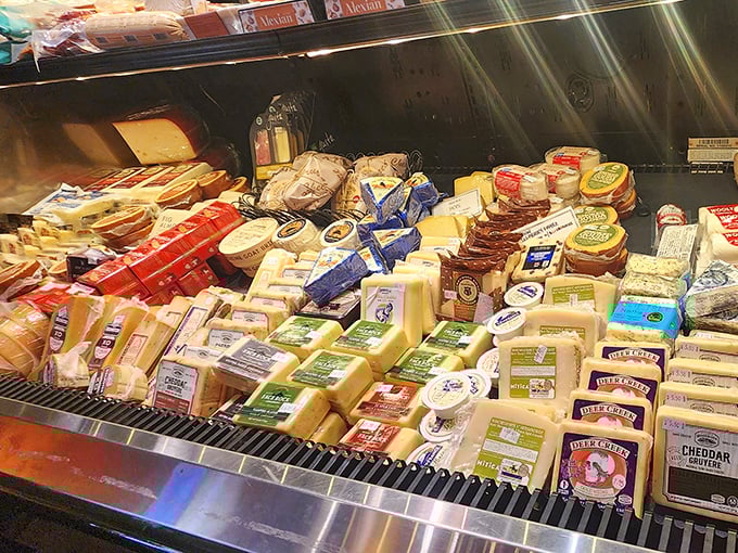 Cheese heaven exists and it's behind this glass – a dairy wonderland that makes Wisconsin proud and lactose-intolerant folks weep.