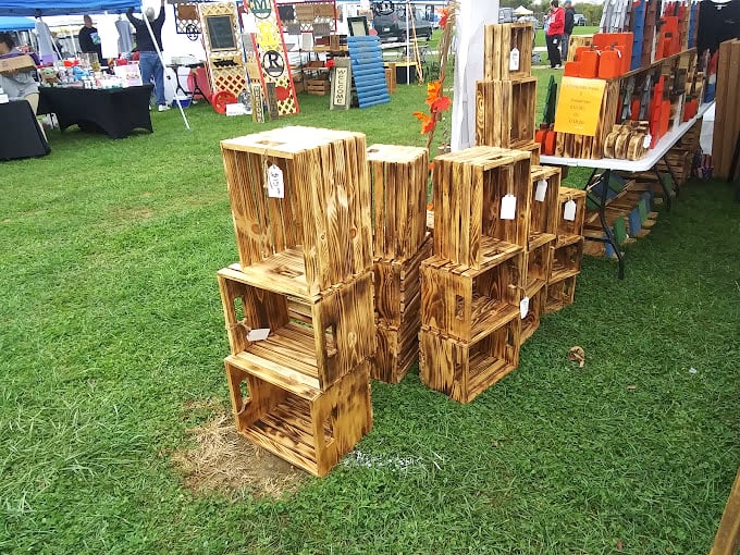 Rustic charm by the crate! These handcrafted wooden boxes transform from humble farm containers into Pinterest-worthy home décor with endless possibilities.