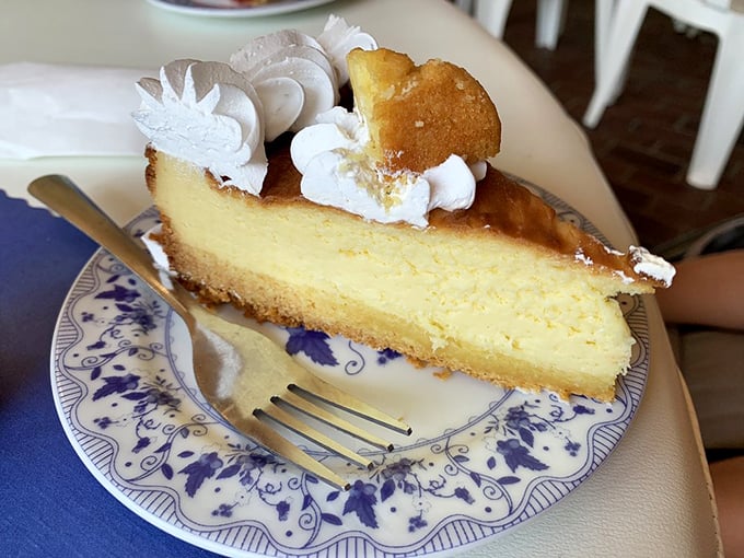 Key lime pie with a perfect balance of sweet and tart – the dessert equivalent of a tropical vacation without the sunburn or questionable hotel Wi-Fi.