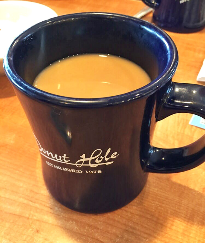 Coffee served in a mug substantial enough to count as weight training. The perfect vessel for morning motivation.