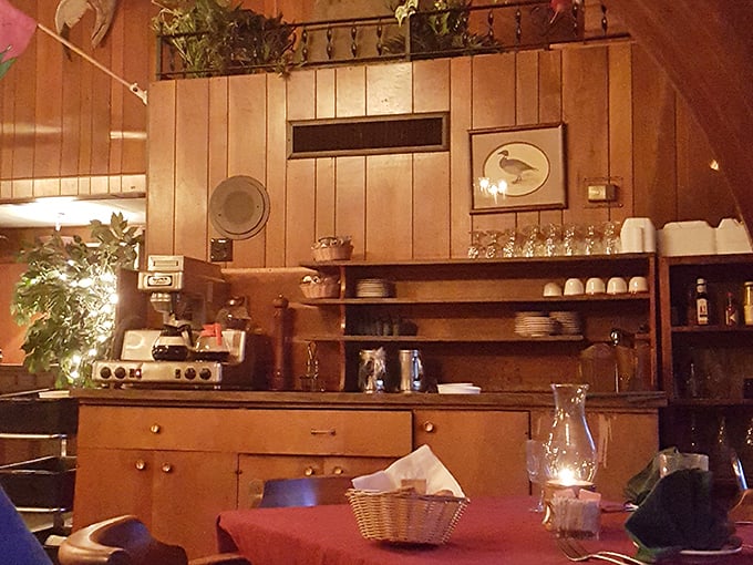 The kitchen area – humble, functional, and responsible for more happiness than most therapists. Culinary magic happens in unassuming spaces.