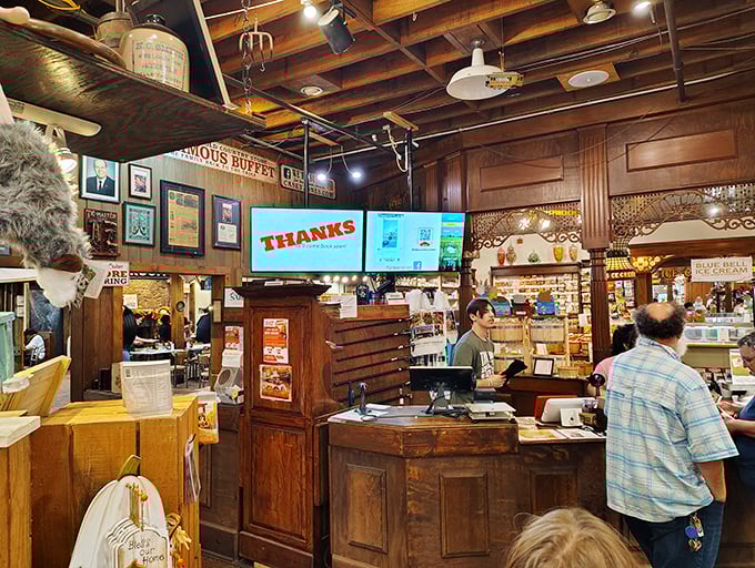 The heart of operations—where friendly faces welcome hungry travelers and locals alike to this Tennessee institution.