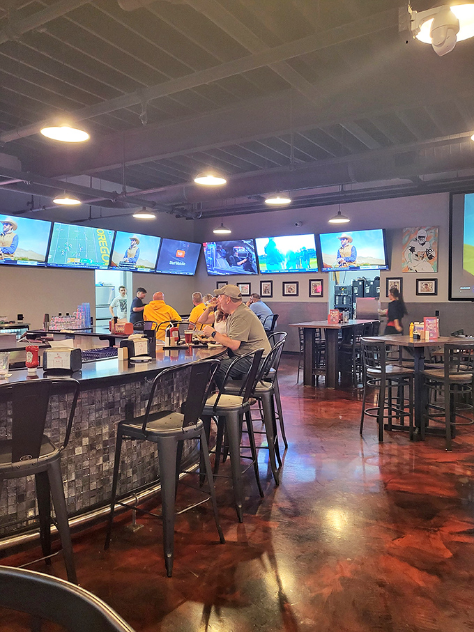 Counter seating: where solo diners become part of the family. The best spot to strike up conversations with locals about last night's game.