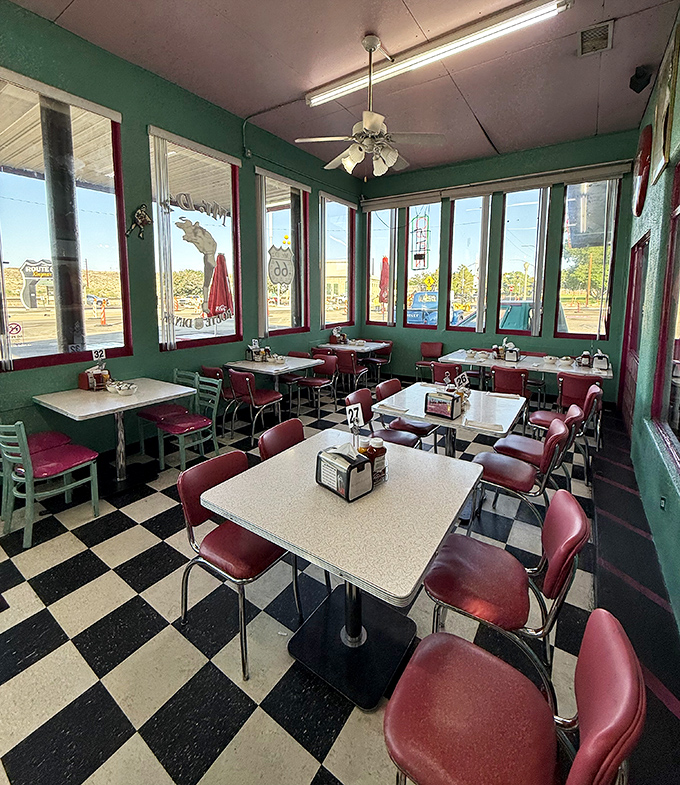 The dining room isn't just a place to eat—it's where memories are made between bites of perfectly crispy french fries.