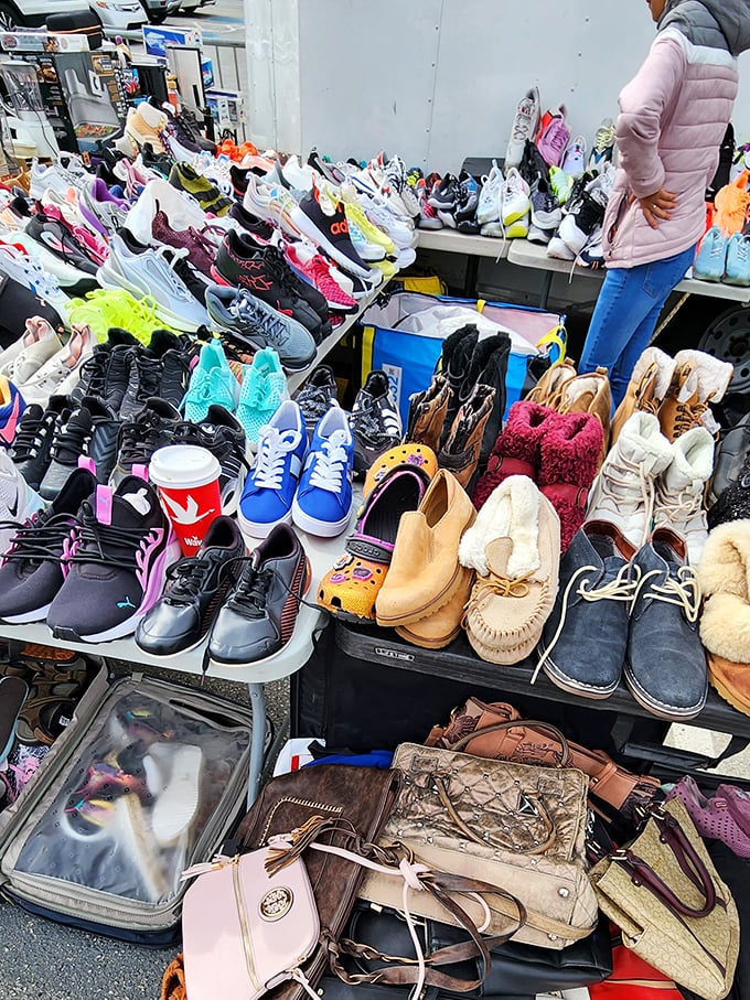 Footwear pragmatism meets bargain-hunting delight. The shoes may not be designer, but they'll walk you to happiness just the same.