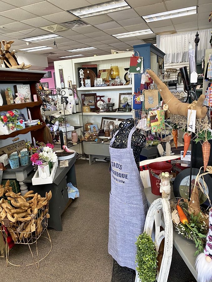 Beyond burgers lies a treasure trove of nostalgia for sale—where you can take home a piece of Americana alongside your leftovers.