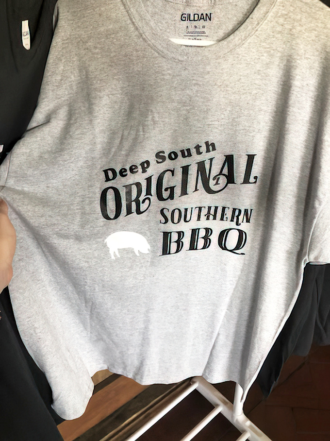 Wearing this t-shirt is like joining a secret society of people who understand that good things come to those who smoke… meats, that is.