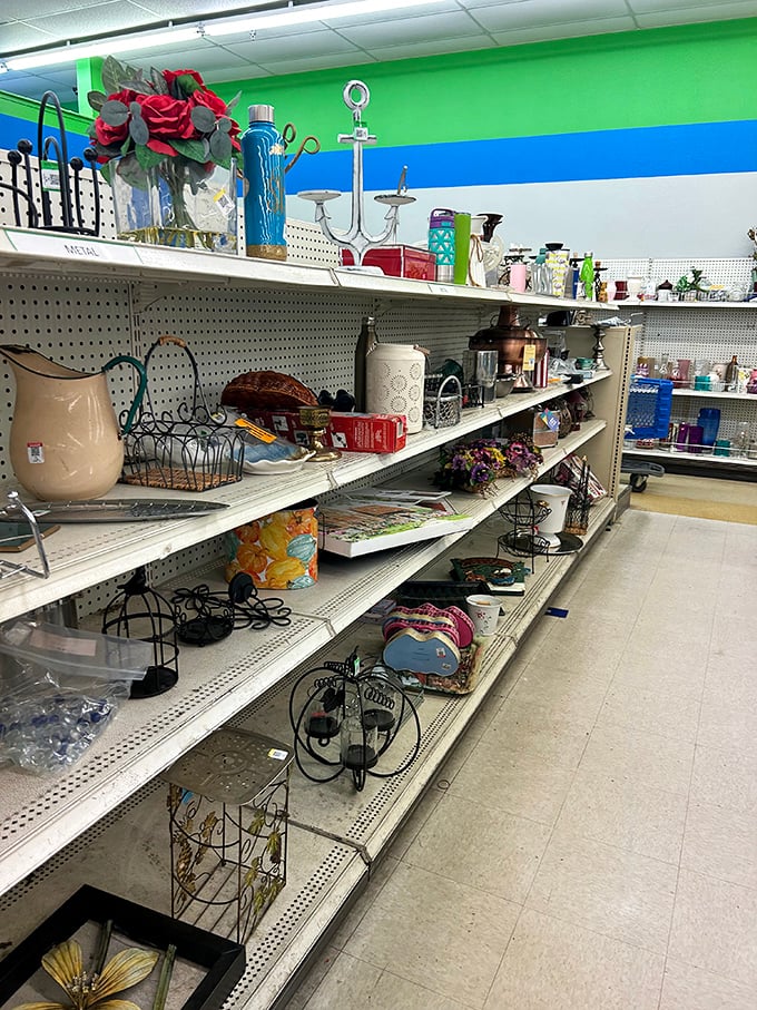 Home décor items that span decades of design trends stand ready for adoption, from retro kitsch to "that might work in the guest room."