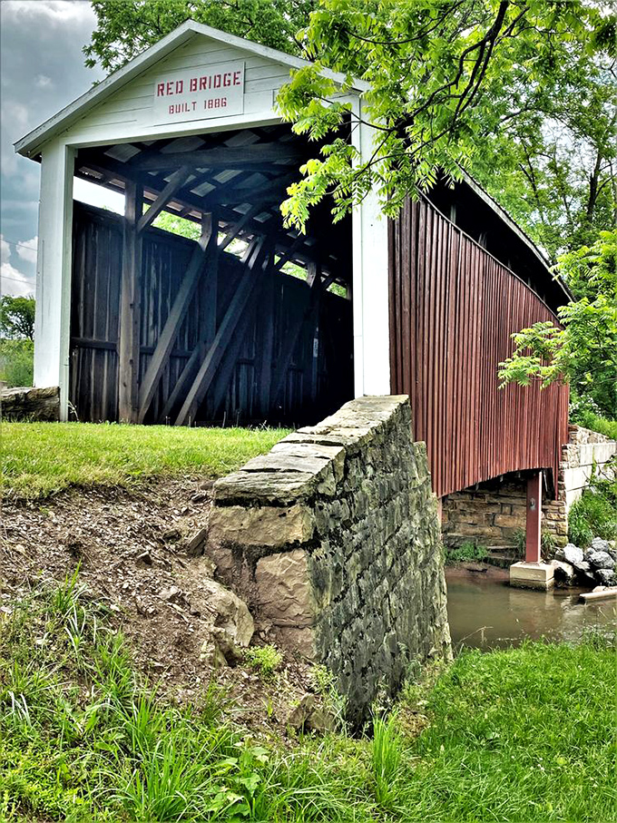 Stone foundations that have weathered more storms than a seasoned meteorologist's career dreams.