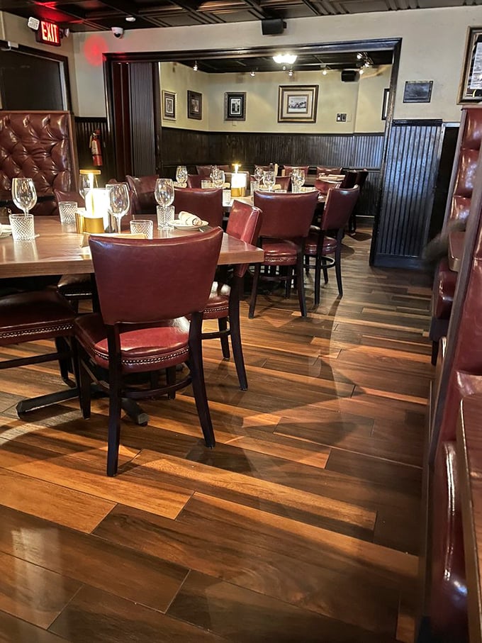 Dining room lighting so perfectly calibrated that everyone looks ten years younger—the real secret to their decades of success.
