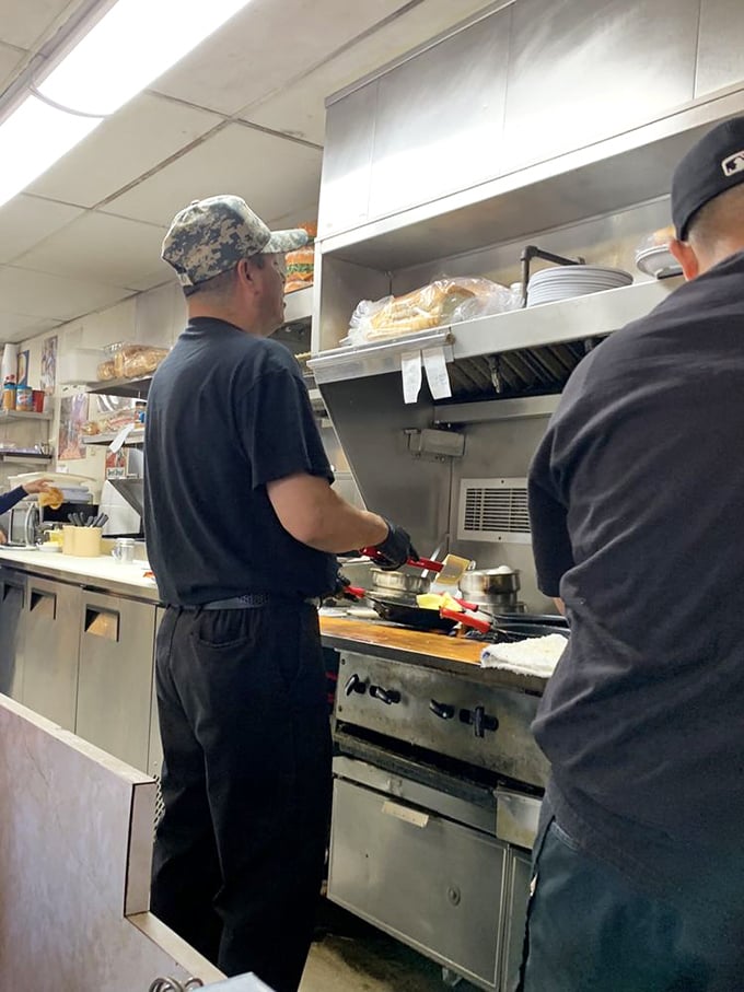Behind every great diner is a team that knows exactly how many seconds make the perfect egg—these folks have it down to a science.