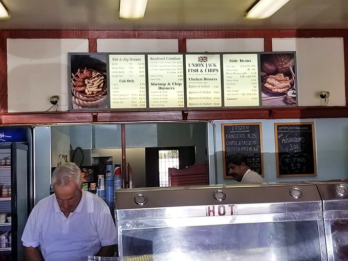 Behind every great chip shop is someone who knows exactly how long to fry that fish. The masters at work, creating golden perfection one order at a time.