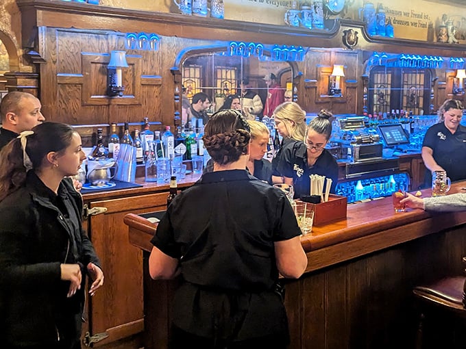 The bartenders at Kegel's don't just serve drinks—they're liquid historians, crafting old-fashioneds and pouring German beers with the precision of Swiss watchmakers.