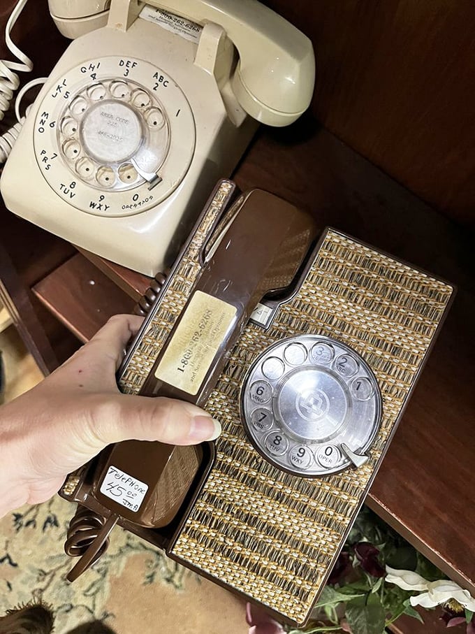 These rotary phones once connected lovers across town—when "ghosting" someone meant dressing up for Halloween.