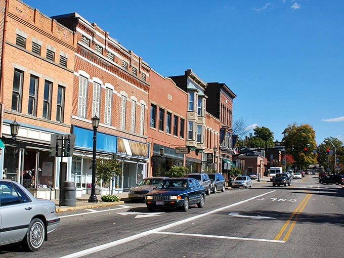 Millersburg: Main Street showcases classic Americana with its historic buildings and small-town vibe. Norman Rockwell would reach for his paintbrush.
