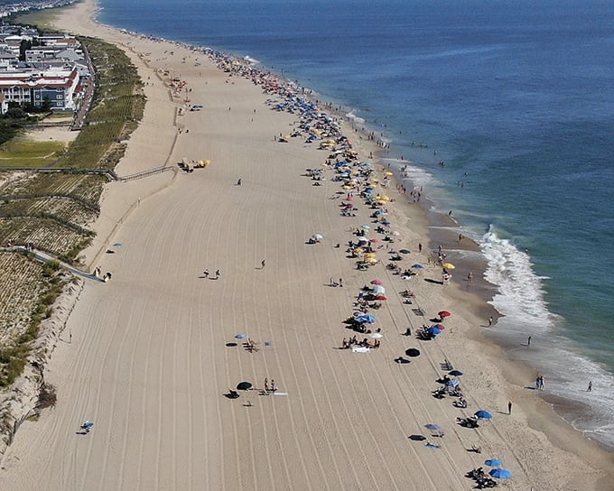 The main attraction spreads out like nature's welcome mat—Bethany's wide, clean beach offers room for everyone without the elbow-to-elbow experience of larger resorts.