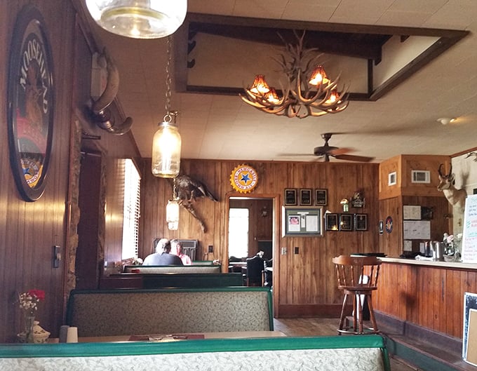Booths designed for lingering conversations and second helpings, not for rushing through meals to accommodate the next reservation.