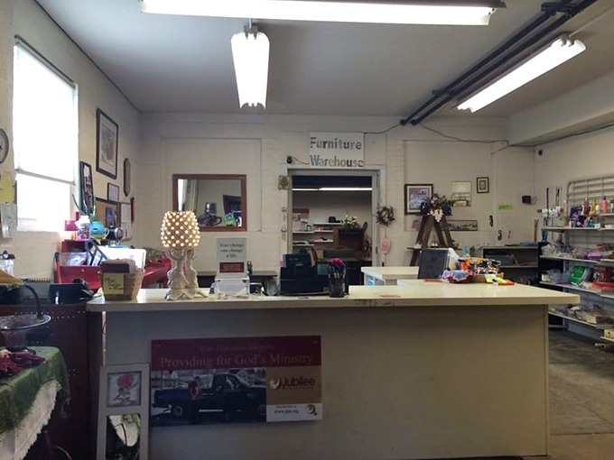 The command center where treasures become purchases, staffed by folks who understand bargain hunting.