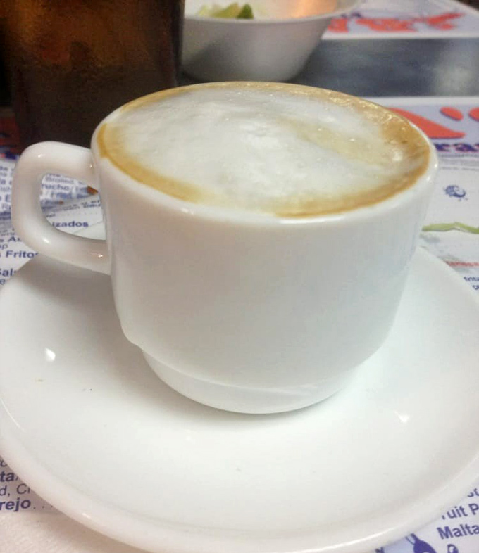 A proper cortadito – Miami's caffeinated handshake. This little cup of Cuban-style coffee provides the perfect finale to a seafood feast.