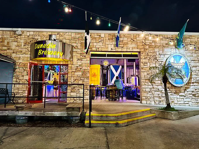 Dunedin Brewery isn't just Florida's oldest microbrewery—it's a community gathering spot where strangers become friends over handcrafted pints.
