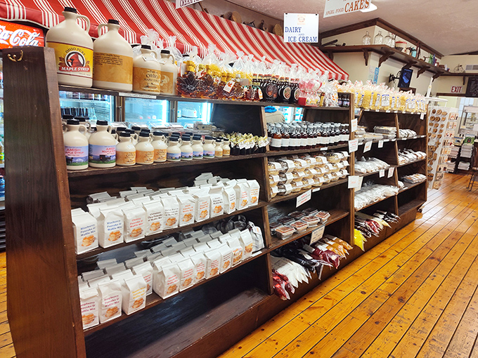 A grocery aisle that feels like your grandmother's pantry—if your grandmother was an extraordinary baker with impeccable organization skills.