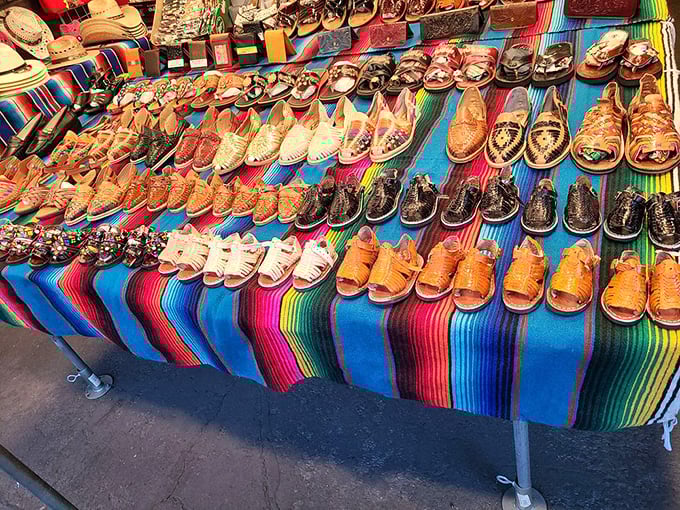 Handcrafted leather sandals that'll outlast most celebrity marriages and cost significantly less than therapy. 