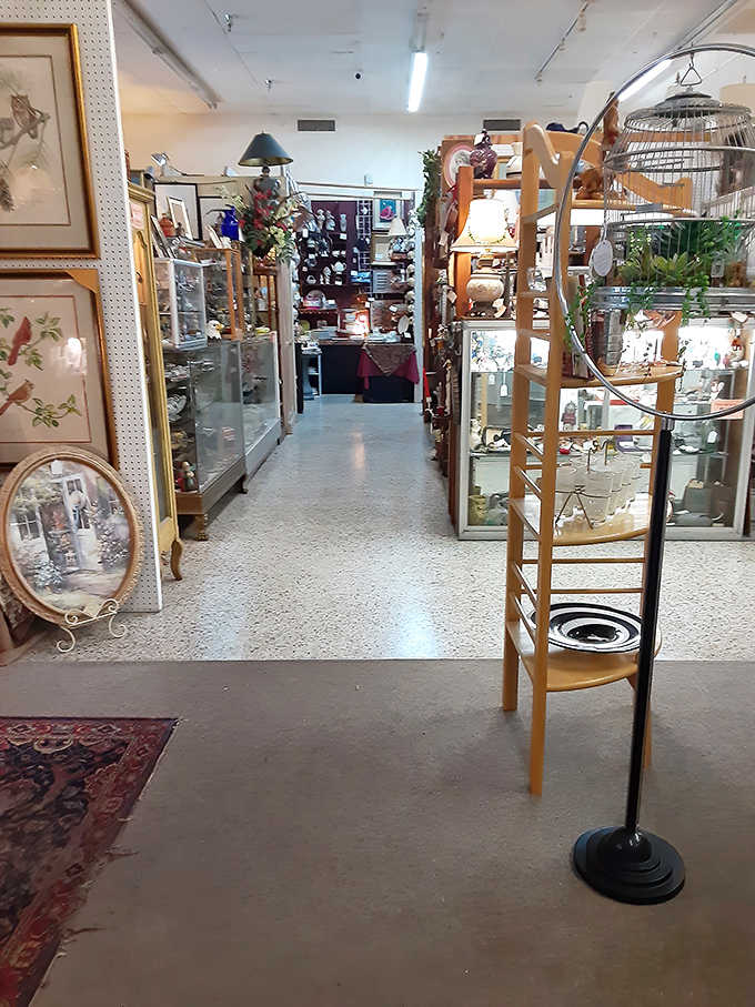 These aisles aren't just pathways – they're time tunnels connecting different decades, design aesthetics, and the stories of countless homes.