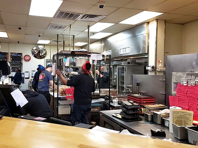 A glimpse into the kitchen sanctum where smoke and time work their magic on Pennsylvania's most fortunate meats.