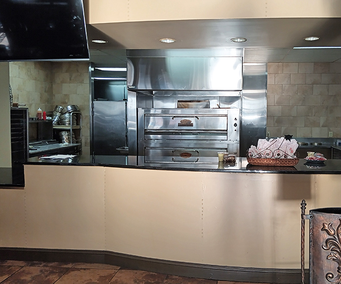 Where the magic happens—a glimpse into the kitchen that sends out those plates of comfort that keep locals coming back decade after decade.