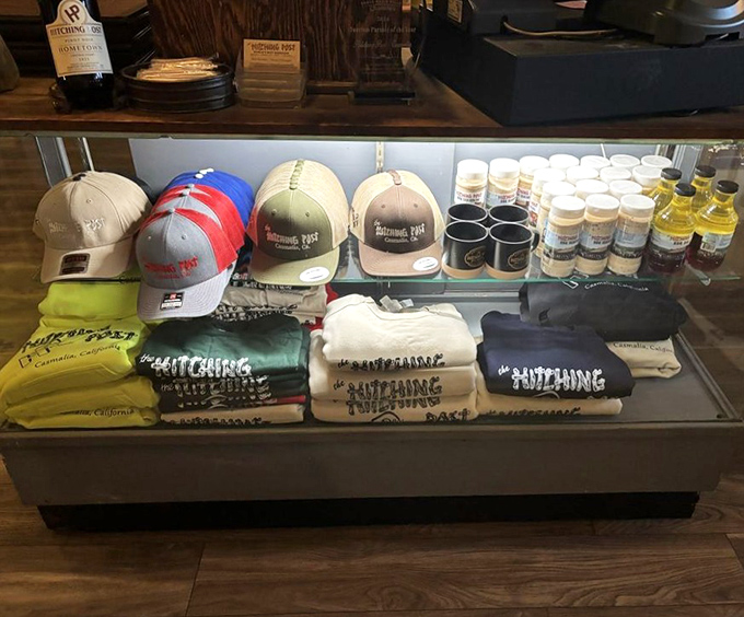 True believers don't just leave with memories—they take home hats, shirts, and bragging rights to having discovered California's barbecue paradise.