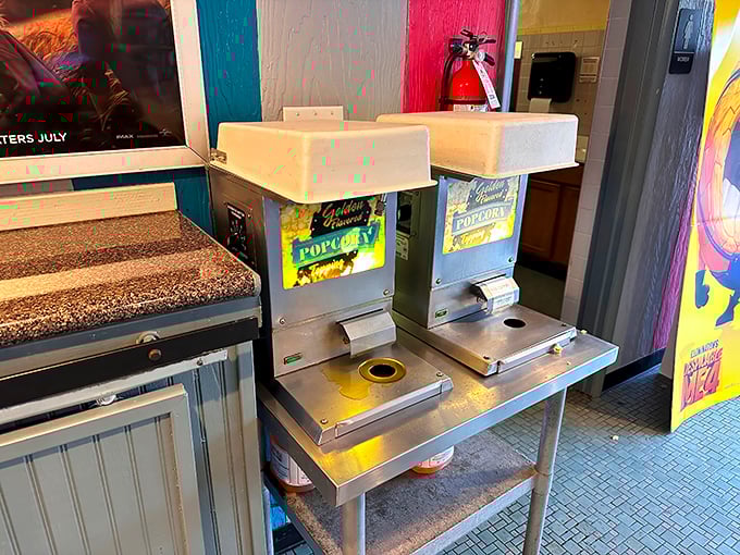 These popcorn machines have popped millions of kernels through decades of blockbusters, rom-coms, and creature features.