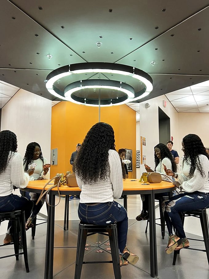 The Clone Table lets you finally have that heart-to-heart with yourself – all your selves, actually.