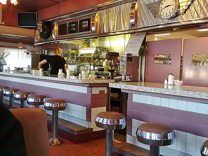 Where the magic happens – the grill masters orchestrating the breakfast symphony with spatulas as their batons.